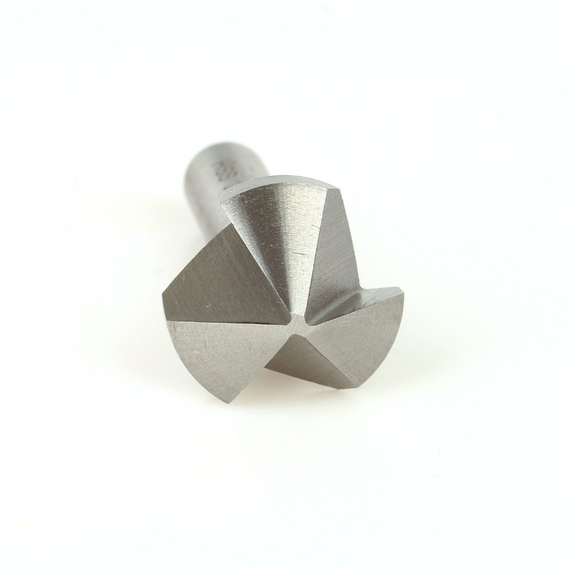 Titanium-Coated Cylindrica Shank 90 Degree 5 Flute HSS Countersink ...